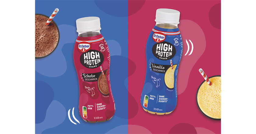 Dr. Oetker High Protein zum Shaken | moproweb